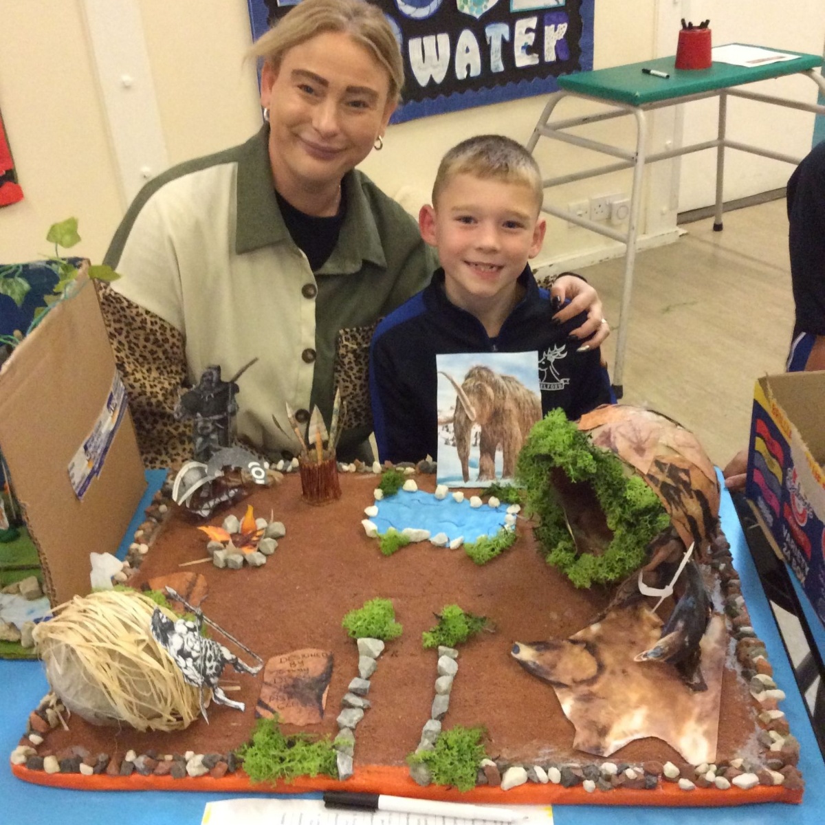 Telford Junior School - Year 3 Stone Age Experience